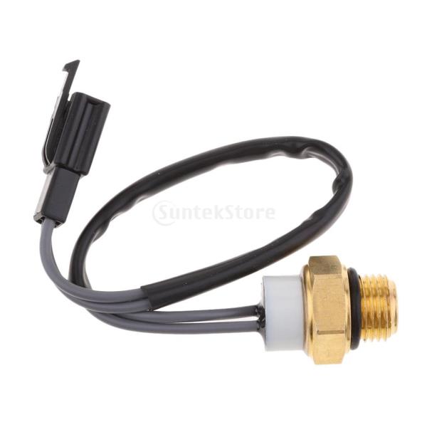 説明: 100％新品冷却ファン用温度センサこれはアフターマーケットのラジエターファンのサーモスイッチです。 スズキUH200 2007-2008 UX125のすべての年全長：25mm / 0.98インチ仕様:フィートメント： スズキUH20...