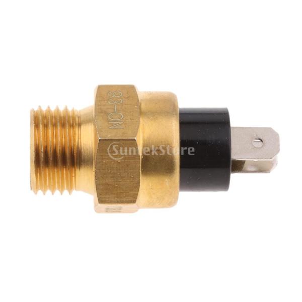 説明: 100％新品冷却ファンM16用温度センサこれはアフターマーケットのラジエターファンのサーモスイッチです。 フィット感：多くの中国製モデルを含む125cc〜250ccの液体冷却モーターサイクル、スクーター、ATV、ゴーキャッス、Bug...