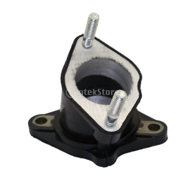 説明:古いまたは壊れたインテークブーツの直接交換オートバイの共通の問題を修復する強度と耐久性に優れた高級工芸品取り付けが簡単で、気化器に完璧にマッチします HONDA CG 125cc / 150cc / 200cc ATV、クワッド、ダー...