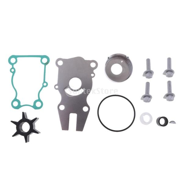 説明: 100％新品ヤマハ船外機用ウォーターポンプ修理キットそれは部品＃63D-W0078-01-00を置き換えますSierra 18-3434 ブレード数：6 材質：ゴム+金属;直径： 51mm / 2.01 " 仕様:フィートメント： ...