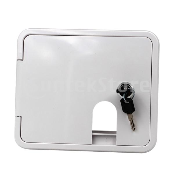 説明:100%新品.より強いデザインアクセス電源コード/ケーブルハッチ.スクエアケーブルハッチはRV電気ケーブルで使用できます.ハッチには2つのキーが付属しており.ハッチドアには開いている間ドアクロージャー用のスライドウィンドウがあります....