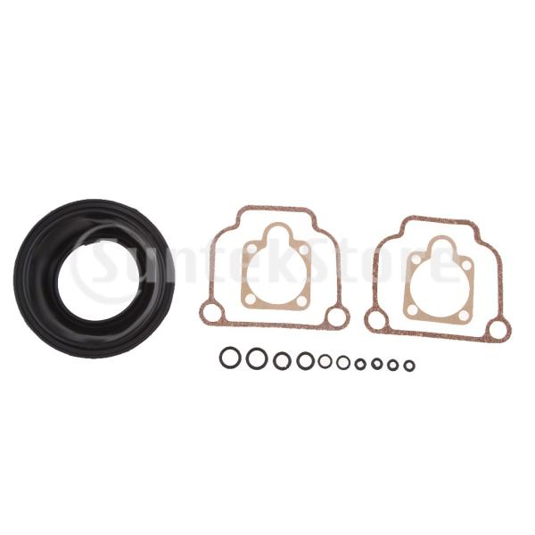 説明: 1セットキャブレターリビルドキット 32mm BMW BINGキャブレター（R65 R75 R80 R90 R100エアヘッドオートバイ用） 高品質のゴム製、耐久性インストールが簡単あなたの標準的なキャブレターを再建するための完璧な...