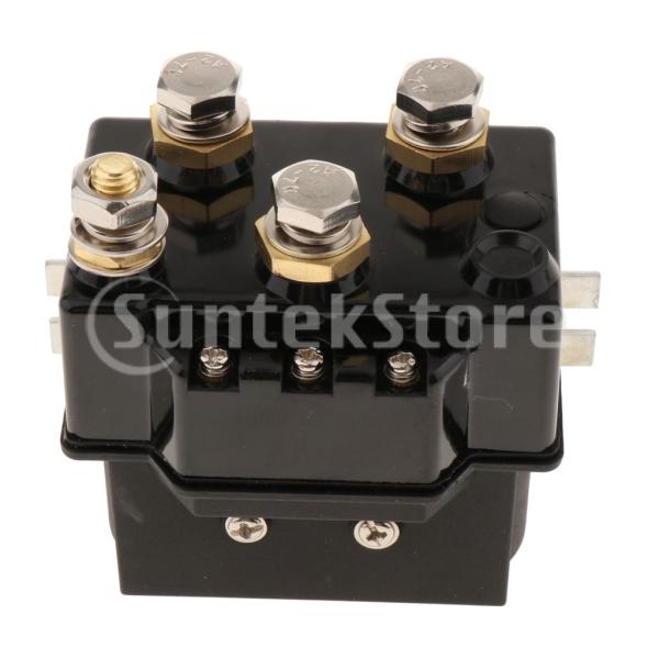 説明:説明書は含まれていません.専門家によるインストールをお勧めします.壊れたウィンチソレノイドリレーコンタクタを交換するのに最適です.装備:すべての24ボルトソレノイド作動ウインチ用:4x4車両.ATV.UTV.SUV.ジープおよびその他...