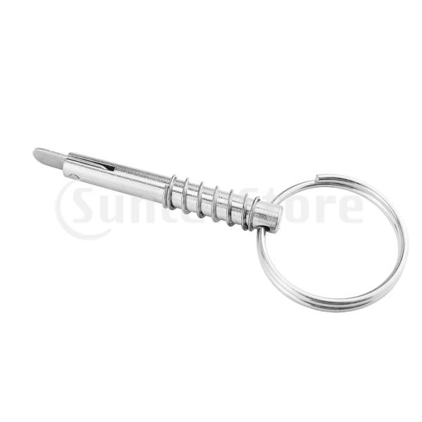 説明:材質：マリングレード316ステンレス鋼取り付けが簡単なクイックリリースピン強くて丈夫で長寿命さまざまな造船業、船の装備品で広く利用されたすべての生産出荷品はテストおよび認証済みサイズチャート:サイズ5X51mm =ピン径：5mm / ...