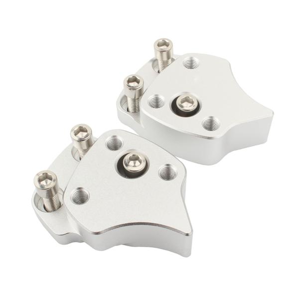 説明:タイプ:1ペアハンドルバーライザークランプマウントセット装備:ヤマハFJR1300 FJR 1300 2006-2019 2018 2017 20162015に適合材質:航空機グレードのビレットアルミニウムと陽極酸化銀からCNC機械加...