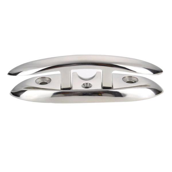 説明:ボートクリート316ステンレス鋼.表面仕上げ:研磨済みマリンステンレス鋼製の折りたたみ式クリートボート.丈夫で耐久性中心径:: 4.1mm / 0.16 ".側面径:8.2mm / 0.32"サイズ:全体の長さ:214mm / 8.4...