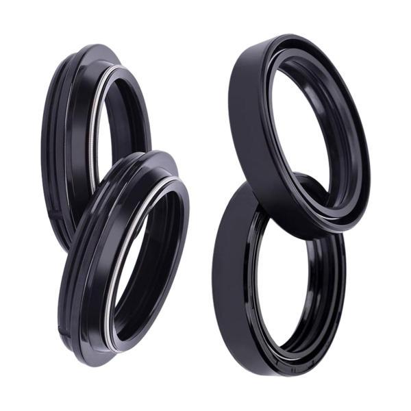 説明:[耐久性に優れた素材]フロントフォークオイルシールとダストシールキットはゴムとスプリングでできています仕様:備品:スズキ RM125 1988スズキ  隼 1999-2007用スズキ RM250 1983-1988用スズキ RM465...