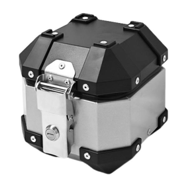 説明:[プレミアム素材]: このバイクトップケースは.耐久性と長寿命を実現する高品質のアルミニウム合金で作られています.優れた耐衝撃性と防水性を備え.大切なアイテムを安全に守ります. [広々とした容量]: 5Lの容量を持つこのバイクテールボ...