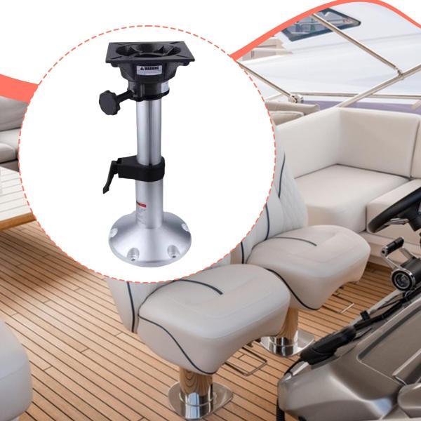 説明:[金属素材]: ボートシート台座はアルミ合金製で.軽量で頑丈な構造.耐久性に優れ.長寿命です. [手動で高さ調節可能]: ボートシートの高さを手動で簡単に調節でき.快適さと視認性のニーズに合わせて調整できます. [多用途のボートハード...