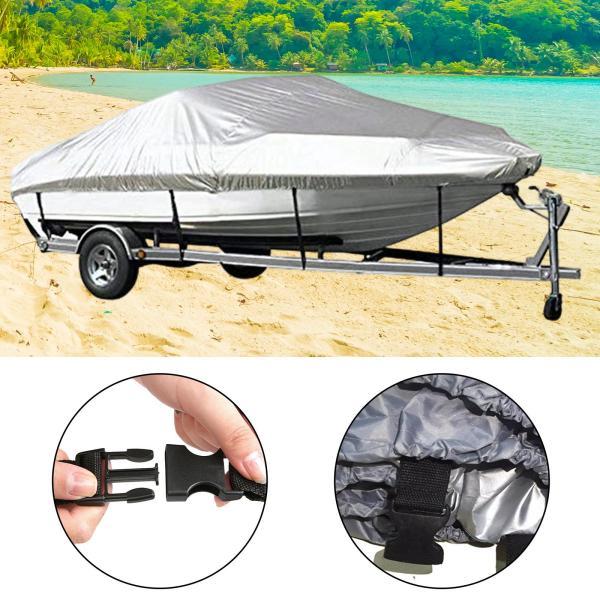説明: [耐久性]: PUコーティングを施した丈夫なオックスフォード生地で作られたこのボートカバーは.摩耗.裂け目.厳しい気象条件に非常に強く.長期間保護します. [防水保護]: 高度な防水技術と耐日光性素材を採用し.雨.雪.ほこり.日光に...