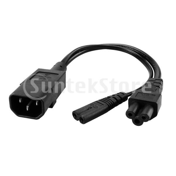 説明:プラグタイプ：IEC-320-C14（オス）からC7 + C5（メス） ユニバーサルコンピューターケーブルは、1つのコンセントから2台のコンピューターまたは他のデバイスに電力を供給できます。ほとんどのPC、モニター、スキャナー、および...