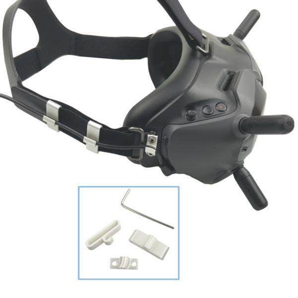説明:DJI FPVGegglesV2用に設計されていますこの電源コード固定バックルは3D印刷で作られており.シンプルで使いやすい直径3mmの電源コードをサポートしています.重量:5gケーブルホルダー:ケーブル管理により.長い電源コードを簡...