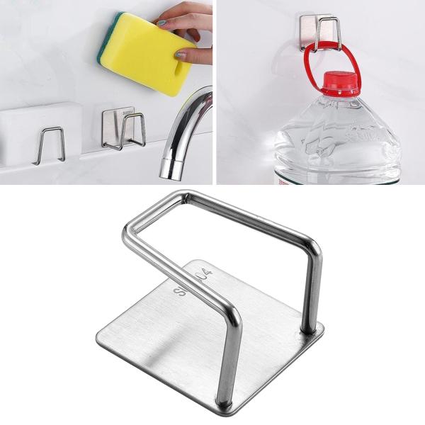 説明:防水性のある独特の丈夫で透明な粘着フックが表面に長時間付着し.吸盤よりも耐久性と強度があります.スポンジやスクラブパッドを持って.カウンタートップをきれいに保つのに便利です.シンクの周りをぐちゃぐちゃにする必要はありません.工具も.ド...