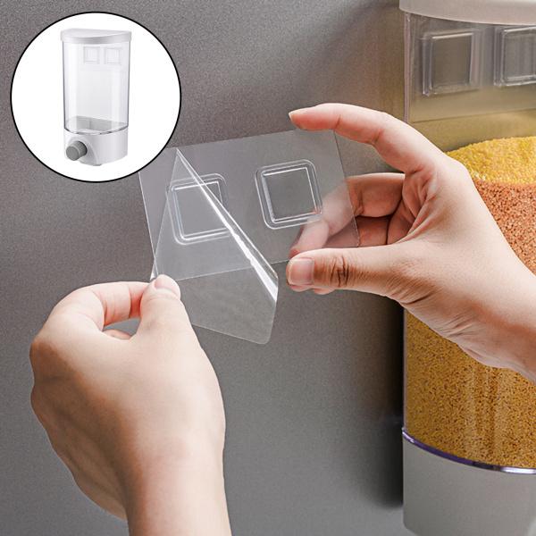 説明:壁に取り付けられたシリアルコンテナは.テーブルスペースを節約し.清潔に保ちます.しっかりと貼り付く強力なノンマーキングステッカーが付属しています.密閉された貯蔵タンクは.穀物の防湿性と防塵性を維持します.食品を簡単にロードするための広...