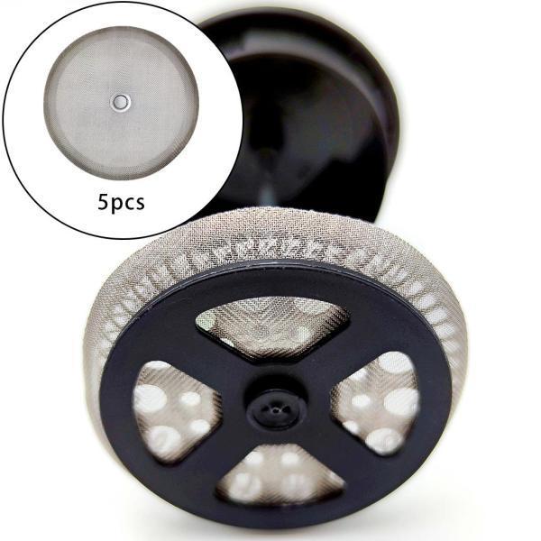 説明:毎日のフィルター交換に十分な数のフレンチプレスフィルター.ステンレス鋼素材:フレンチプレスコーヒーマシンフィルターはステンレス鋼でできており.持ち運びや清掃が簡単で.錆びにくく耐久性があります.フレンチプレスコーヒーマシンフィルターは...