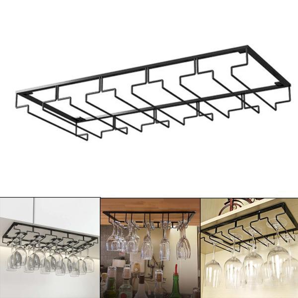 仕様:素材:鉄サイズチャート:4スロット:41x23.5x6cm / 16.14x9.25x2.36inch 5スロット:51x23.5x6cm / 20.08x9.25x2.36inchパッケージに含まれるもの: 1ピースワイングラスホル...