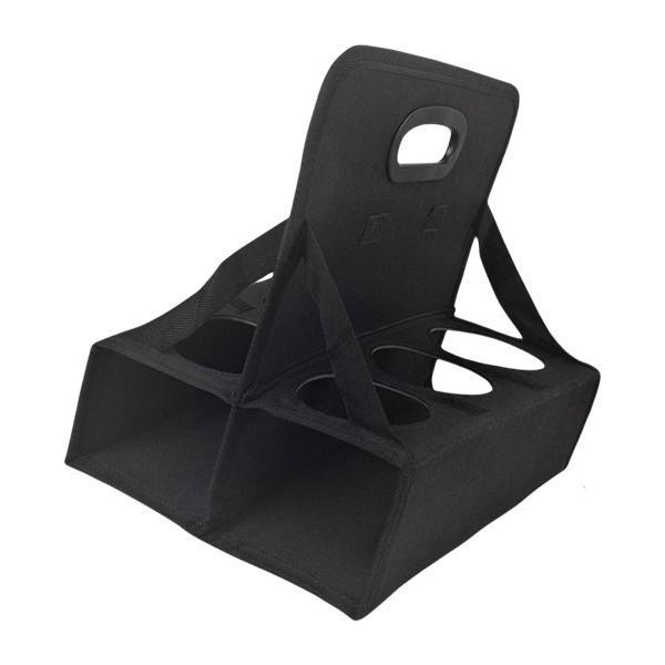 仕様:素材:オックスフォード生地色:黒サイズチャート:30cmx21.5cmx27cm /11.81inchx8.46inchx10.63inchパッケージに含まれるもの: 1X再利用可能なカップキャリアホルダー...