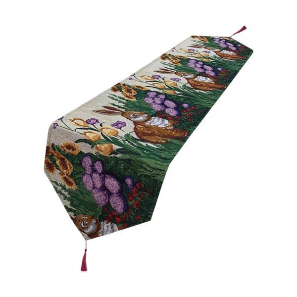 説明:イースター テーブル ランナー: ノベルティ アメリカン カントリー スタイルのテーブル デコレーション テーブル ランナー.ほとんどの家庭に適しています.素材: テーブルランナーはポリエステル繊維製で.柔らかく快適で耐久性があり.テ...