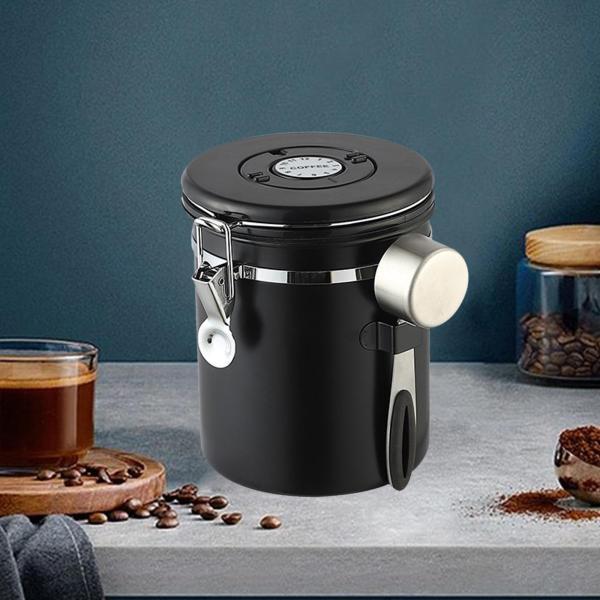 説明:食品グレードのステンレススチール: キッチンコンテナジャーは食品グレードのステンレススチールを使用して安全で新鮮に保ち.どんな食品を保管してもお手入れがとても簡単です.無料のスプーン: コーヒー豆の容器には.キャニスターの側面に無料の...