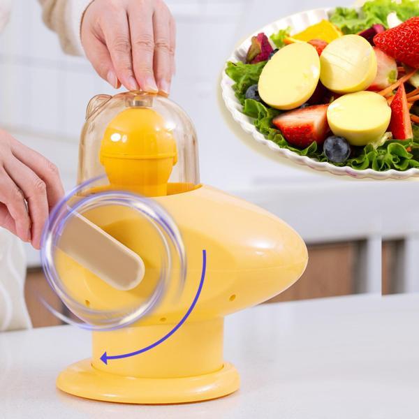 説明:エッグスクランブラー: 手動エッグシェーカーには回転ハンドルがあり.約 35 秒間振ることができます.使いやすく.家族みんなで使えます.安定: エッグプラーのベースは安定しており.揺れることなくデスクトップにフィットします.卵ホルダー...