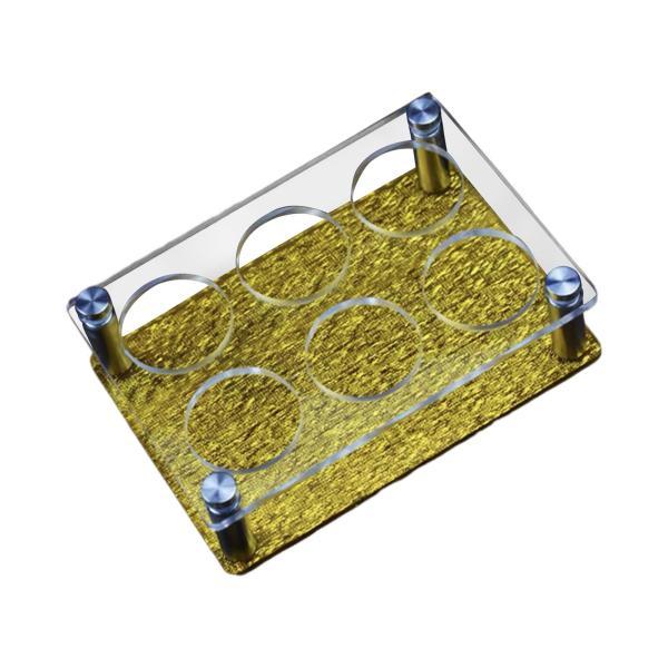 仕様:素材: アクリルサイズチャート:6穴ストレート/曲がっていない: 29cmx6.5cmx5.5cm/11.42インチx2.56インチx2.17インチ.穴直径: 3.8cm/1.50インチ.12穴:21cm×15cm×5.2cm/8.2...