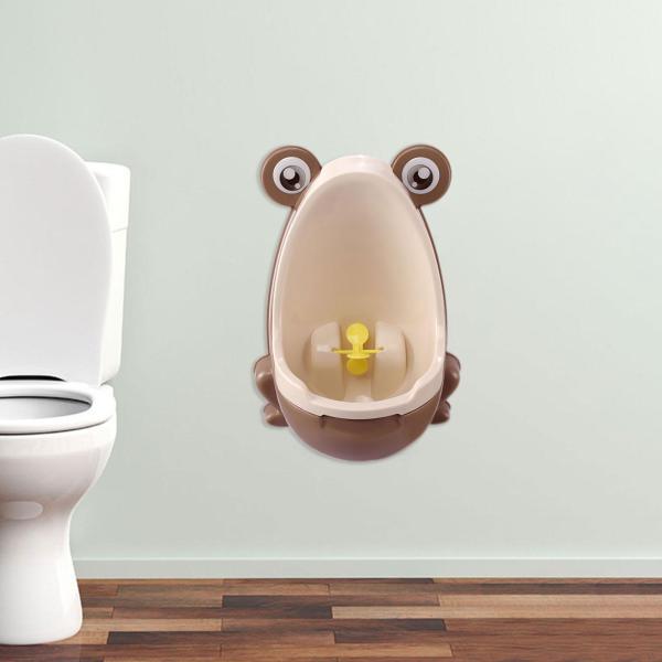 説明:[デザイン]: トイレトレーニングは2歳から6歳までの男の子に最適です.動物のカエルの形と回転する風車が赤ちゃんの興味を高めます.[素材]: 環境に優しいプラスチック素材で作られた子供用男の子用トイレ.無臭.軽量.お手入れが簡単.[調...