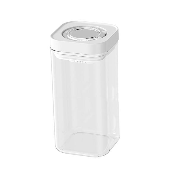 説明:[プッシュ式デザイン]密閉食品保存容器.プレス式蓋デザイン.使いやすく.押すだけで簡単に容器を開閉できます.[シーリング]ドライシリアル容器.ベベルデザインのシーリングループ.効果的に密閉して湿気を防ぎ.食品を新鮮に保ちます.ドライフ...