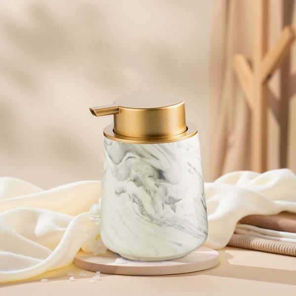 説明:[フォームソープディスペンサー]: ポンプヘッドを押すだけで.スムーズに泡が押し出されます.適量を吐出し.無駄を省きます.[セラミック素材]: セラミック製の泡ソープディスペンサー.丈夫で滑らか.耐久性があり繊細です.[大容量]: 泡...