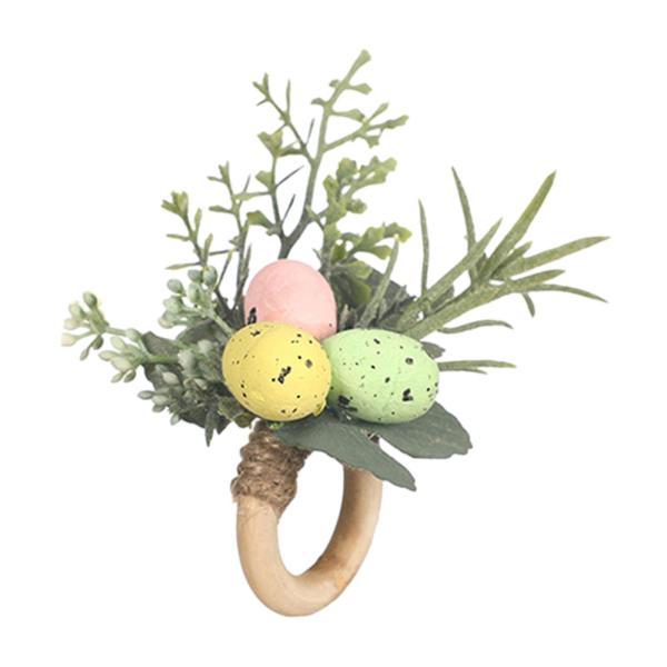 説明:[耐久性のある素材]ナプキンホルダーは高品質のロープで作られており.耐久性があり.変形しにくく.あらゆる種類のナプキンやタオルに使用できます.[イースターナプキンリング]イースターをテーマにしたテーブルデコレーション.誕生日パーティー...