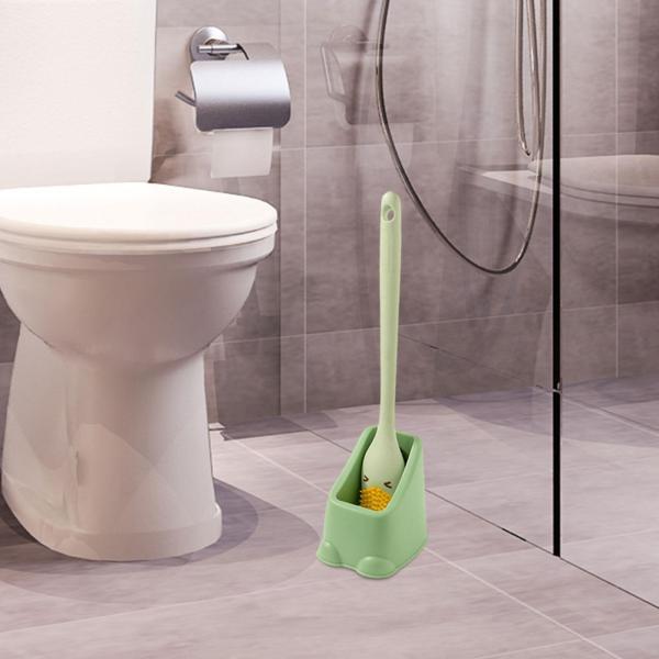 説明:[人間工学に基づいた長いハンドル]: 便器クリーナーブラシは長いハンドルデザインを採用しており.掃除が簡単でトイレの隅々まで届きます.[バスルームアクセサリー]: このトイレブラシの柔らかい毛は.トイレの表面を傷つけることなく徹底的に...