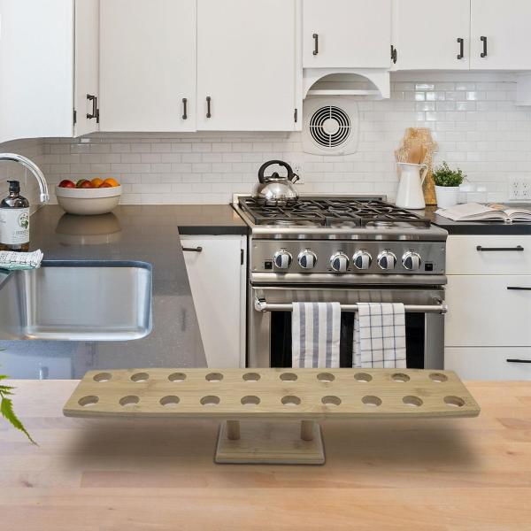 説明:[多用途]アイスクリームコーンディスプレイスタンドは.さまざまなサイズのアイスクリームコーン.寿司ロール.フライドポテトコーン.スナック.その他のデザートをしっかりと保持するのに最適です.[高品質]高級竹で作られたショットグラススタン...