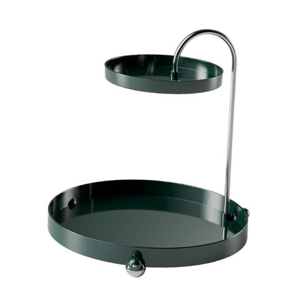 説明:[二層]: この二層収納ラックはステンレススチールとABSで作られており.すべてのアイテムを収納できる十分なスペースを提供し.デスクトップを清潔で整理整頓した状態に保ちます.[360度回転式]: 豪華なタッチでデザインされた360度回...