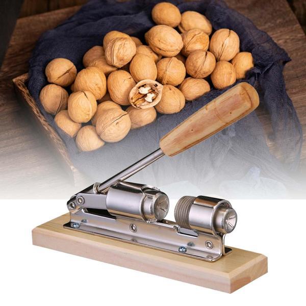 説明:[素材]: くるみ割り人形の栗クリップは耐久性のあるステンレススチール製で.スタイリッシュな木製ベースが特徴で.耐久性に優れています.[特徴]: 栗オープナーと延長ハンドルを組み合わせて.開ける作業がより省力化されます.[人間工学に基...