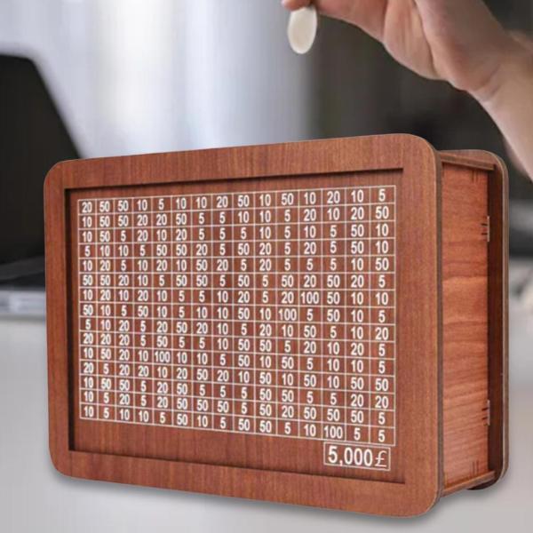 説明:[素材]:コンパクトなマネーストレージバンクは木材で作られており.技量があり.スペースを節約し.持ち運び可能で軽量です.[実用的なデザイン]: この木製貯金箱には.置かれた数を追跡するカウントツールが組み込まれており.子供たちが簡単に...