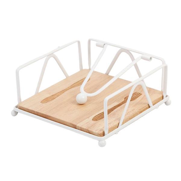 説明:[素材]: ナプキンホルダーは高品質の金属と木材で作られており.このナプキンホルダーは耐久性があり.長持ちするように設計されています.独特のワイヤー素材がインテリアに高級感をプラスします.[製品サイズ]: 寸法18x18x6.5cmの...