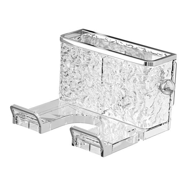 説明:[素材]: この壁掛けヘアドライヤーホルダーはプラスチック製で.耐久性と長寿命を保証します.[サイズ]:ヘアドライヤーラックの寸法は17cmx14.5cmx10cmで.コンパクトで省スペースです.[デザイン]: 水の波紋のデザインが特...