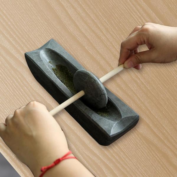 説明:[素材]:マッシャーセットは石製.茶挽きで使いやすいです.[用途]:内部のデザインが深くなり.粉砕が簡単で操作しやすくなった乳鉢と乳棒セットです.モルタル.ローラー.抹茶の粉末作り.茶餅の粉砕.コーヒー豆の粉砕に使用できます.[機能]...