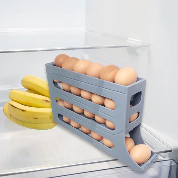 説明:[素材]エッグホルダーはPP素材で作られており.軽量で耐久性があります.[デザイン]エッグディスペンサーのスライドデザインにより.卵が自動的に転がり落ちて簡単にアクセスできます.大容量で.冷蔵庫に約30個の卵をきれいに並べて保管できま...