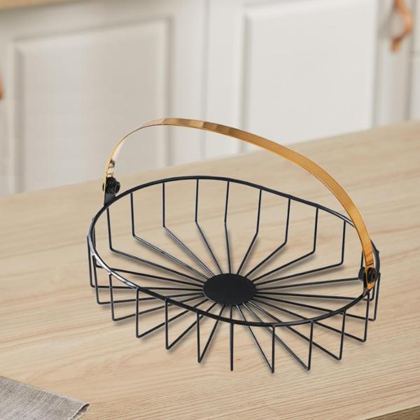 説明:[ディスプレイと収納]多目的フルーツバスケット.フルーツ.野菜.卵.パン.カップケーキ.スナック.コーヒーポッド.キャンディーなどを必要に応じて入れることができます.スペースをすっきりと整頓します. [デザイン]中空の鉄線フルーツバス...