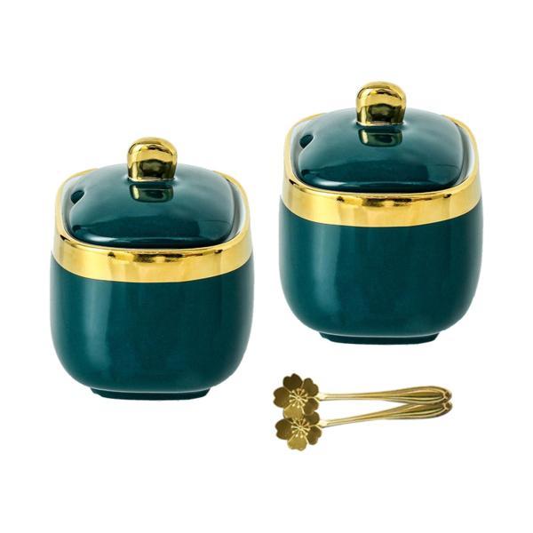 説明:[キッチン調味料キャニスター]蓋とスプーン付きの塩または砂糖の調味料瓶.さまざまなニーズに適しており.お手入れも簡単です.モダンな外観と色は.どんな家の装飾にもマッチします.[素材]塩コショウ調味料ポットはセラミック製で.蓋とスプーン...