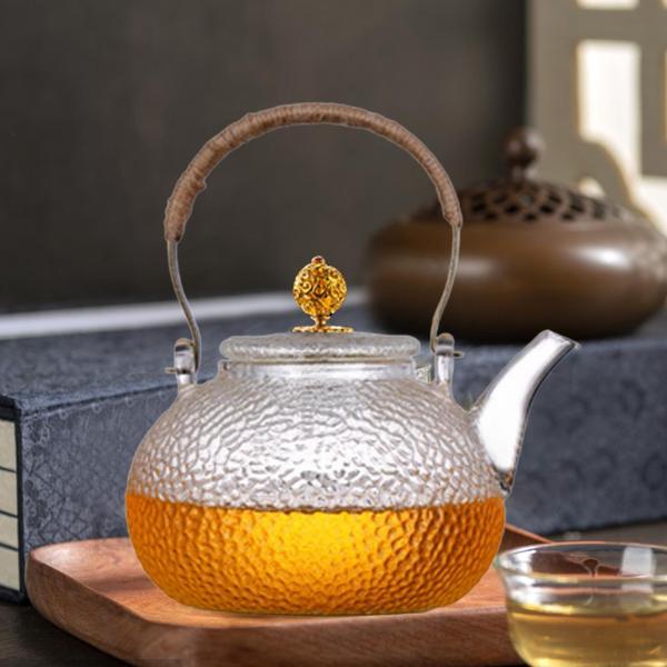 説明:[材質]: 高ホウケイ酸ガラス製のこのティーポットは耐熱性があり.環境に優しく.長期間使用できます. [大容量]: 底の直径が16cm.高さが17.5cm(ハンドルを含む)のこのティーポットは.お気に入りの飲み物を淹れるのに十分な容量...