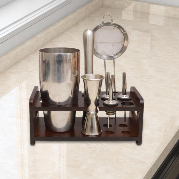 説明:[素材]: バーテンダーキットスタンドは竹製で.頑丈で耐摩耗性があります. [デザイン]:初心者やプロのバーテンダーに適したカクテルバーテンダー竹製スタンド. [特徴]:カクテルシェーカーの木製スタンドは.バーウェアツールを傷から守り...