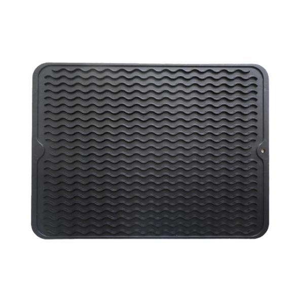 説明:[多用途]: このシリコン製排水マットは.キッチンカウンターを保護しながら.お皿.プレート.鍋.フライパン.カップ.調理器具を収納できる十分な大きさです. [速乾性]: 当社の食器乾燥マットは.通気性を高めるために幅広の隆起部を備えて...