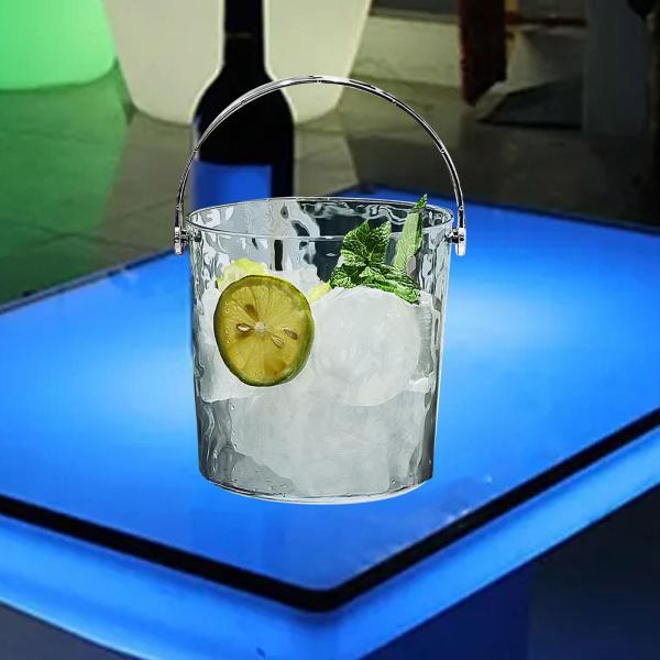 説明:[アイスバケツ]: ハンドル付きのアイスバケツは移動や持ち運びが簡単で.ハンドルの質感も向上しています. [プレミアム素材]: 飲料用タブは高品質の PET 素材で作られており.厚くて滑らかで.お手入れが簡単で丈夫です. [飲料冷却]...