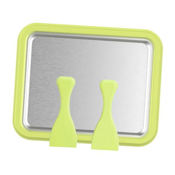 説明:[DIY材料]:インスタントアイスクリームメーカーは.アイスクリーム.フローズンヨーグルト.シャーベット.ジェラートをご自宅で数分で作ることができます. [使いやすい]: アイスクリームパンは使いやすく.電気も不要です.ヨーグルトまた...