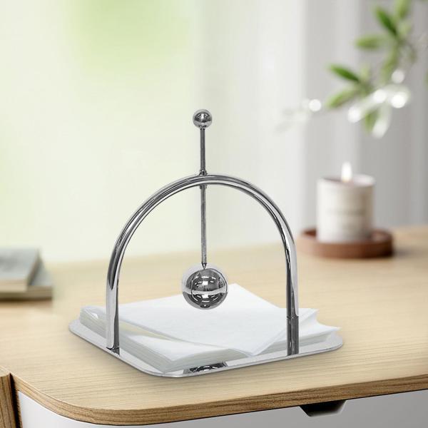 説明:[デザイン]: 卓上ナプキンホルダーは.金属製のトレイ.丈夫なハンドル.スタイリッシュな重みのあるアームデザインが特徴で.ダイニングテーブルやバーをすっきりとエレガントに見せます. [素材]: 高品質のステンレススチール素材で作られた...