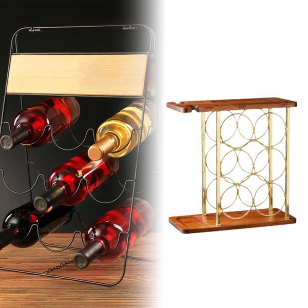 説明:[多機能ワインラック]: このクリエイティブなワインラックは木製のベースを備えており.単なる収納ソリューションではなく.ご自宅のインテリアにエレガントなアクセントを加えます.人生を真剣に扱い.儀式的な感覚を加えることがすべてです. [...