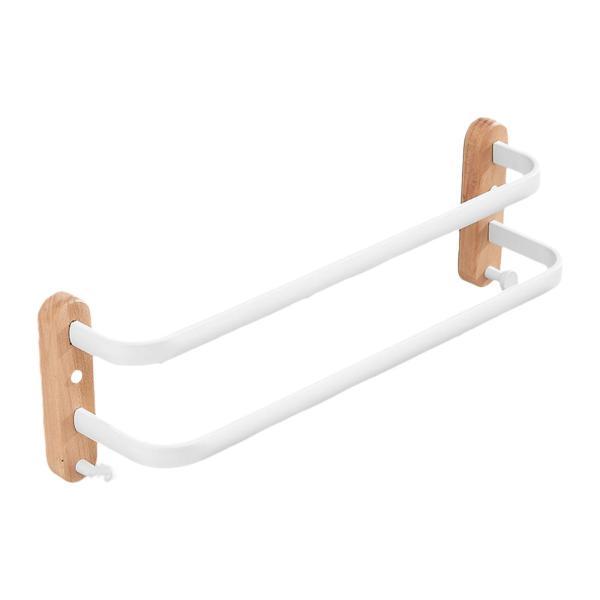 説明:[多用途]: このタオルラックホルダーはタオルを掛けるだけでなく.衣類.ローブ.シャワーアクセサリー用のハンガーレールとしても使用できます.キッチン.ランドリーテーブル.シャワールームなどで幅広く使用されています. [取り付け簡単]:...