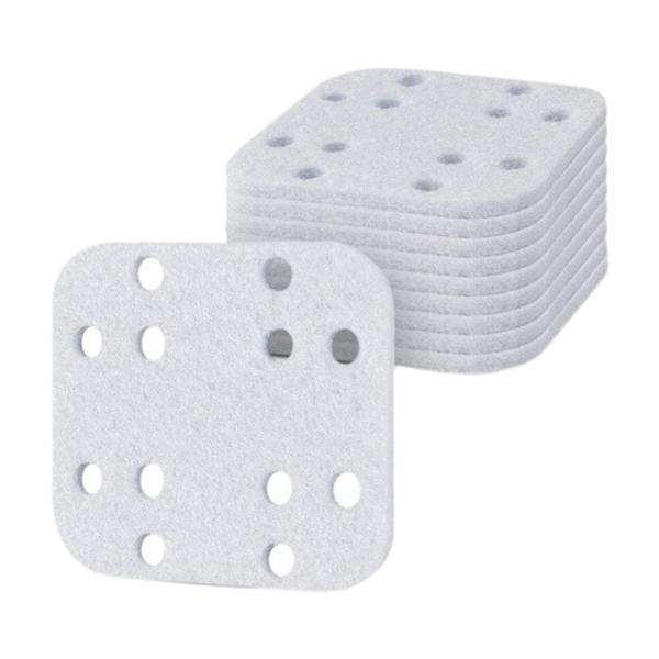 説明:[ウォーターフィルター]: 水に応じて.毎月フィルターを交換します[材料]: ナイロン製で.これらの加湿器フィルターは長持ちするように作られており.寿命を通して一貫したパフォーマンスを提供します[寸法]: 各フィルターは5x5.3 c...