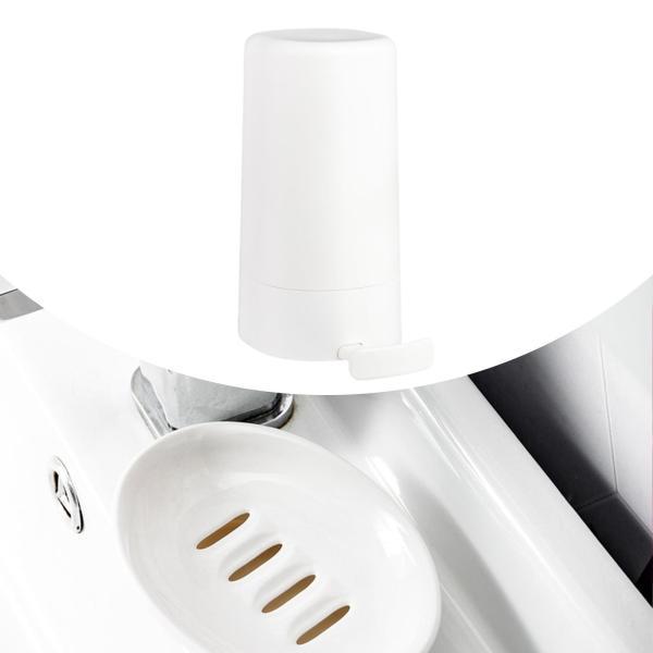 説明:[革新的なデザイン]: この石鹸ホルダーは蓋付きの創造的な防水デザインが特徴で.学生寮.バスルーム.家庭での使用に最適です.効率的な排水用に特別に設計されており.取り付けに穴あけは必要ありません[便利]:石鹸ホルダーは手洗いツールと石...